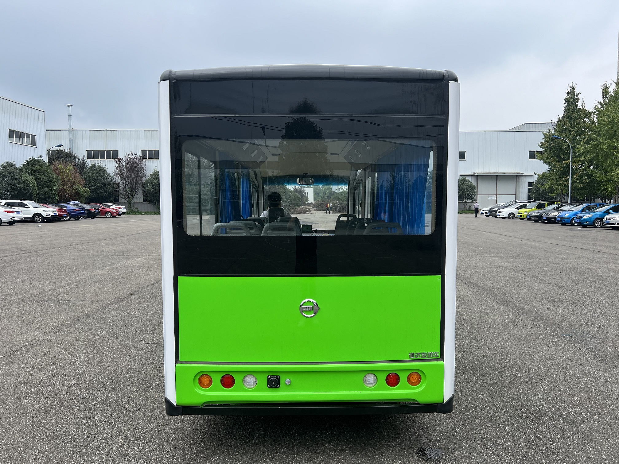 220V Long Range 17 Seats School Mini Electric Bus