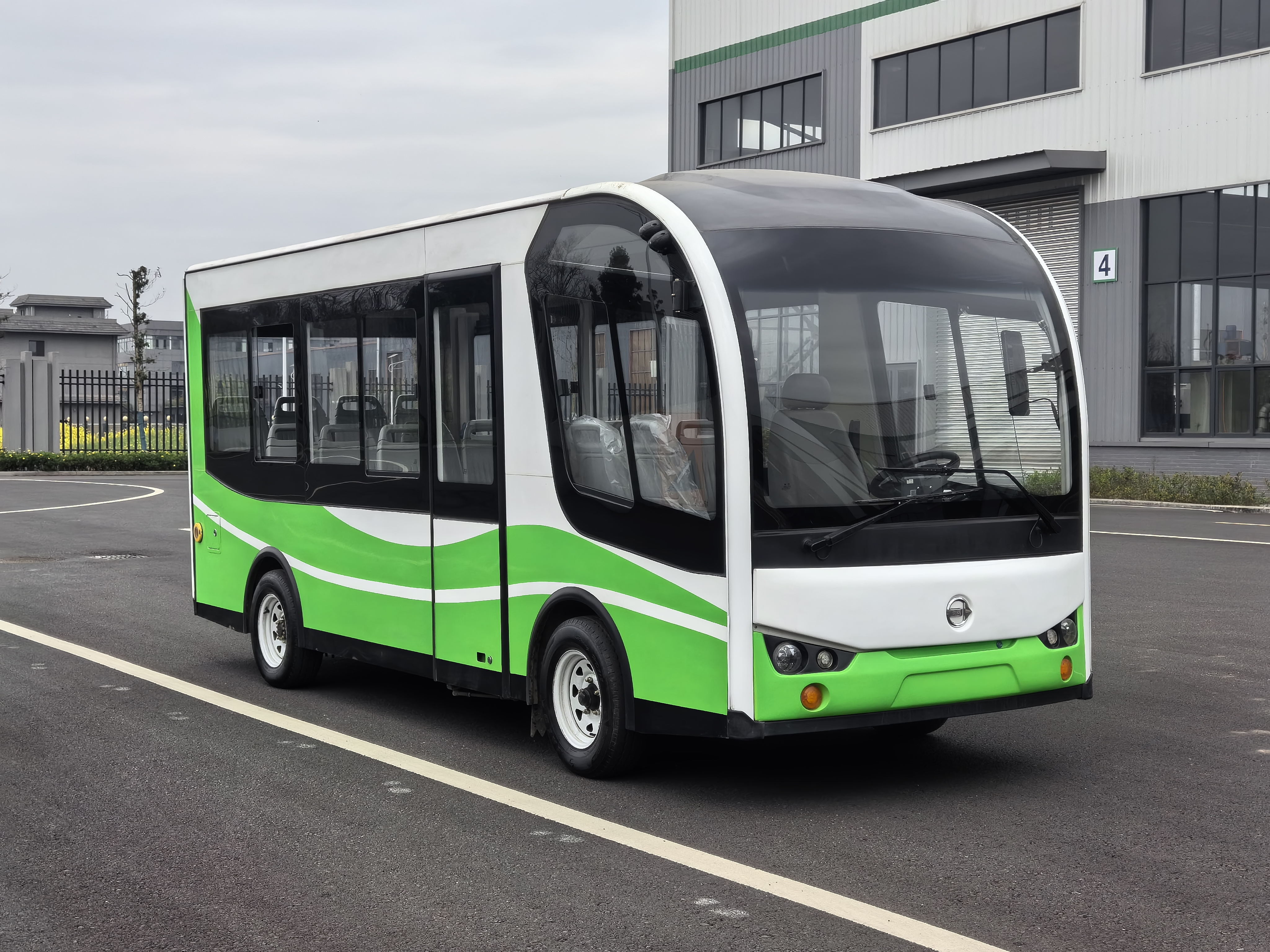 Daoda New Products Electric Mini Bus Sightseeing Shuttle Bus Wholesale ...