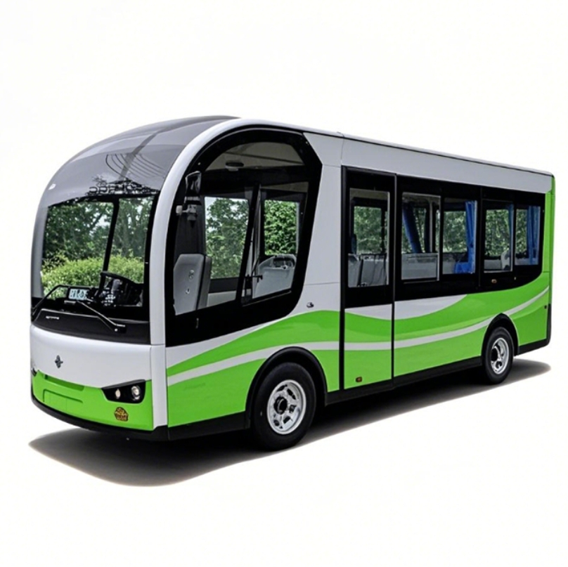 220V Long Range 17 Seats School Mini Electric Bus